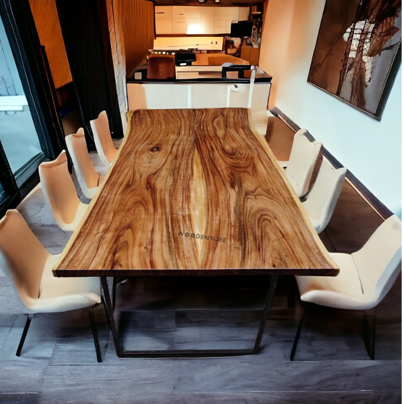 Buy Custom Solid Wood Dining Table Online UPTO 35 % OFF